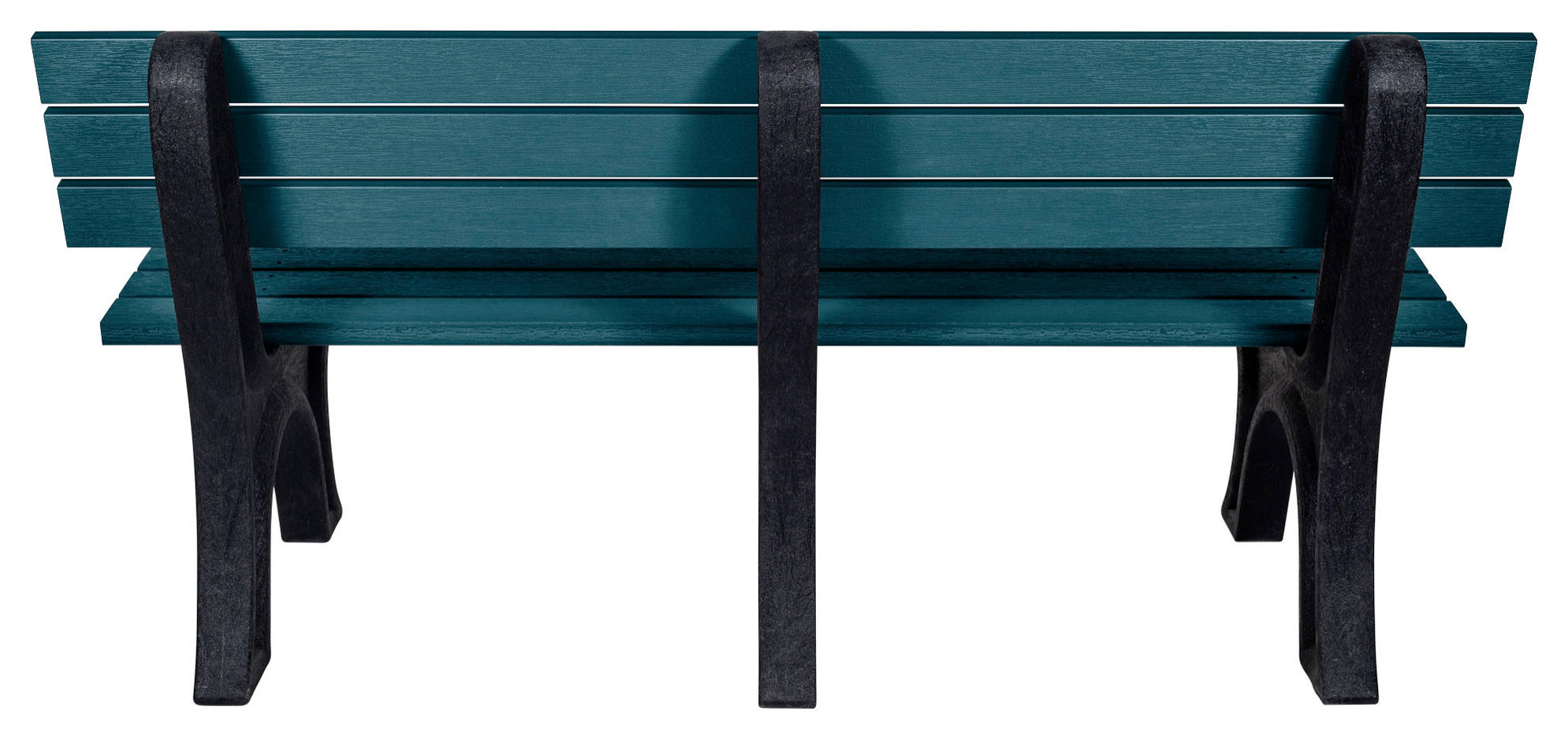 Aurora Traditional 6' Park Bench, Weathered Acorn - Contemporary ...