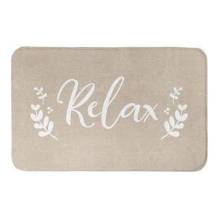 Neutral Relax 34x21 Bath Mat, 34x21 - Contemporary - Bath Mats - by ...