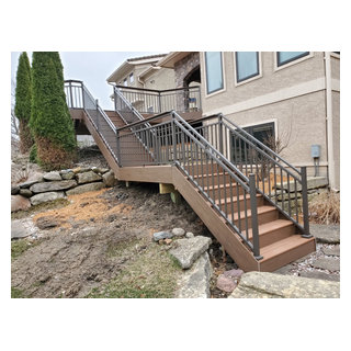 Timbertech Antigua Gold with Antique Palm - Deck - Other - by Deck ...