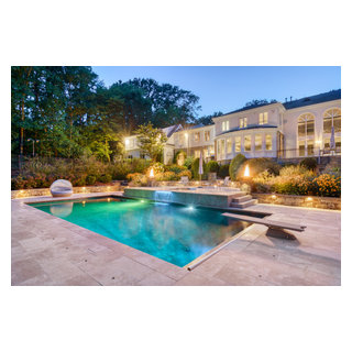 Oakton Oasis Pool Renovation - Transitional - Pool - DC Metro - by ...