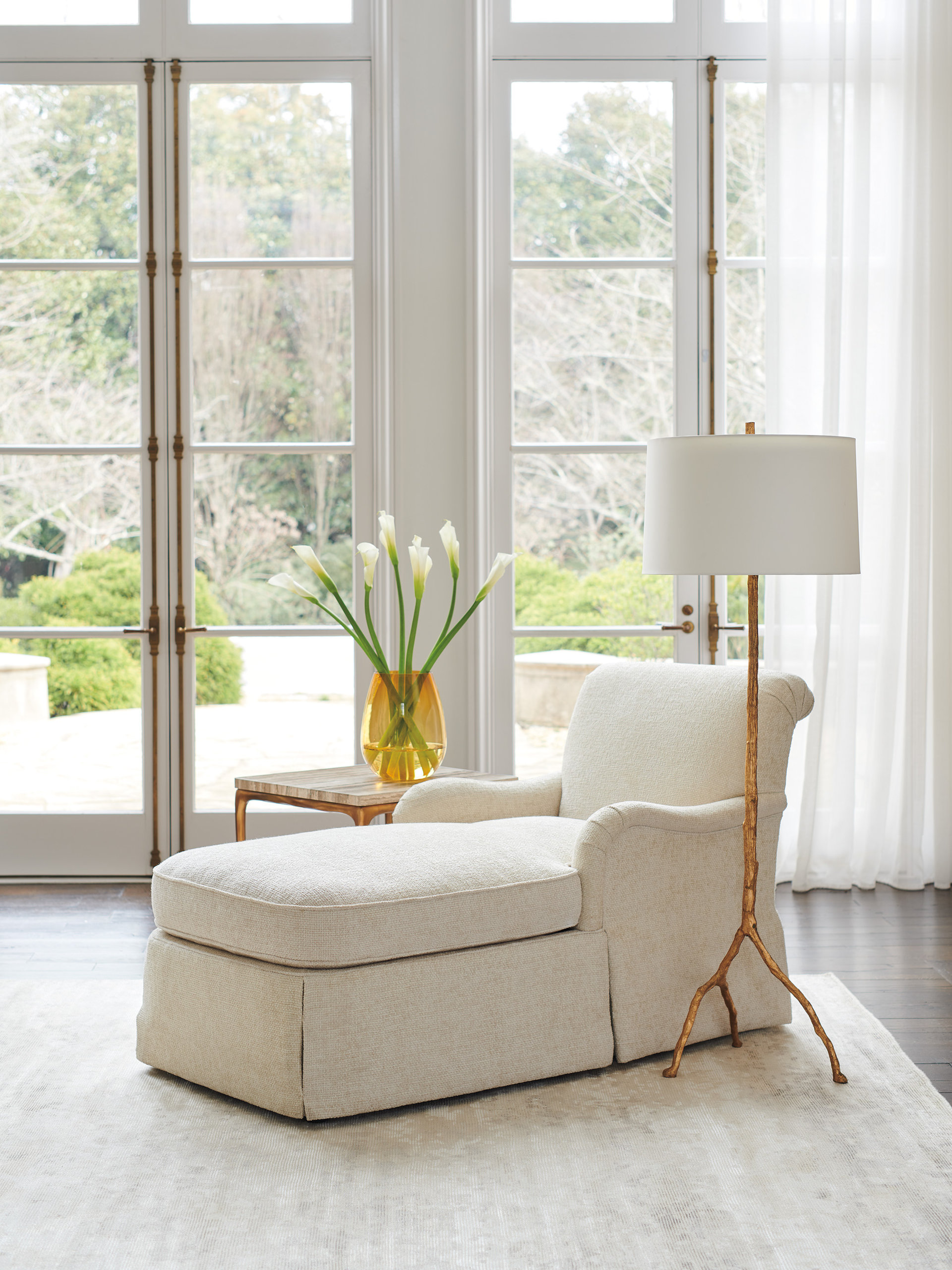 Leanne Chaise - Transitional - Indoor Chaise Lounge Chairs - by ...
