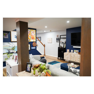 Basement Oasis Remodel - Basement - Philadelphia - by Doylestown ...
