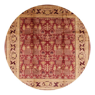 Ahgly Company Indoor Rectangle Mid-Century Modern Area Rugs, 5' x 7', 8 ...