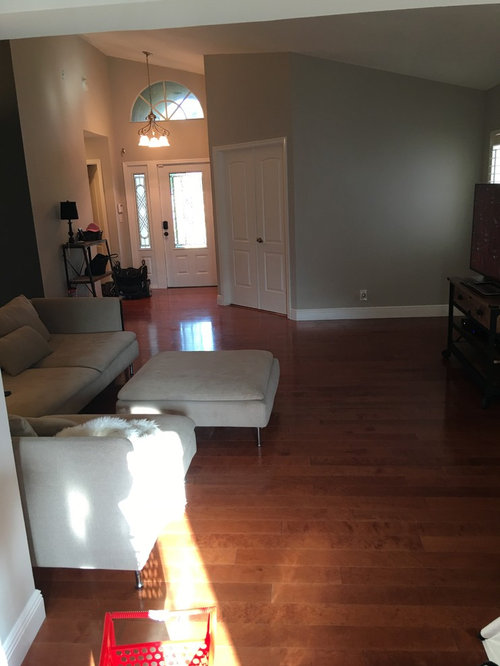 Mixing finishes for light fixtures in (mostly) open concept?