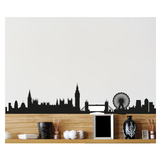 London Skyline Vinyl Wall Decal or Car Sticker SS039EY, 60 in ...