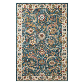 Loloi Victoria Ocean / Multi 2'-6" x 7'-6" Runner, 2'-6" x 7'-6 ...