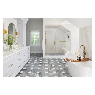 McLean Farmhouse Update - Bathroom - DC Metro - by Waterlily Interiors ...