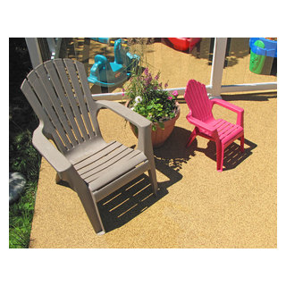 Patios by Rubaroc Rubber Safety Surfacing - Traditional - Patio ...