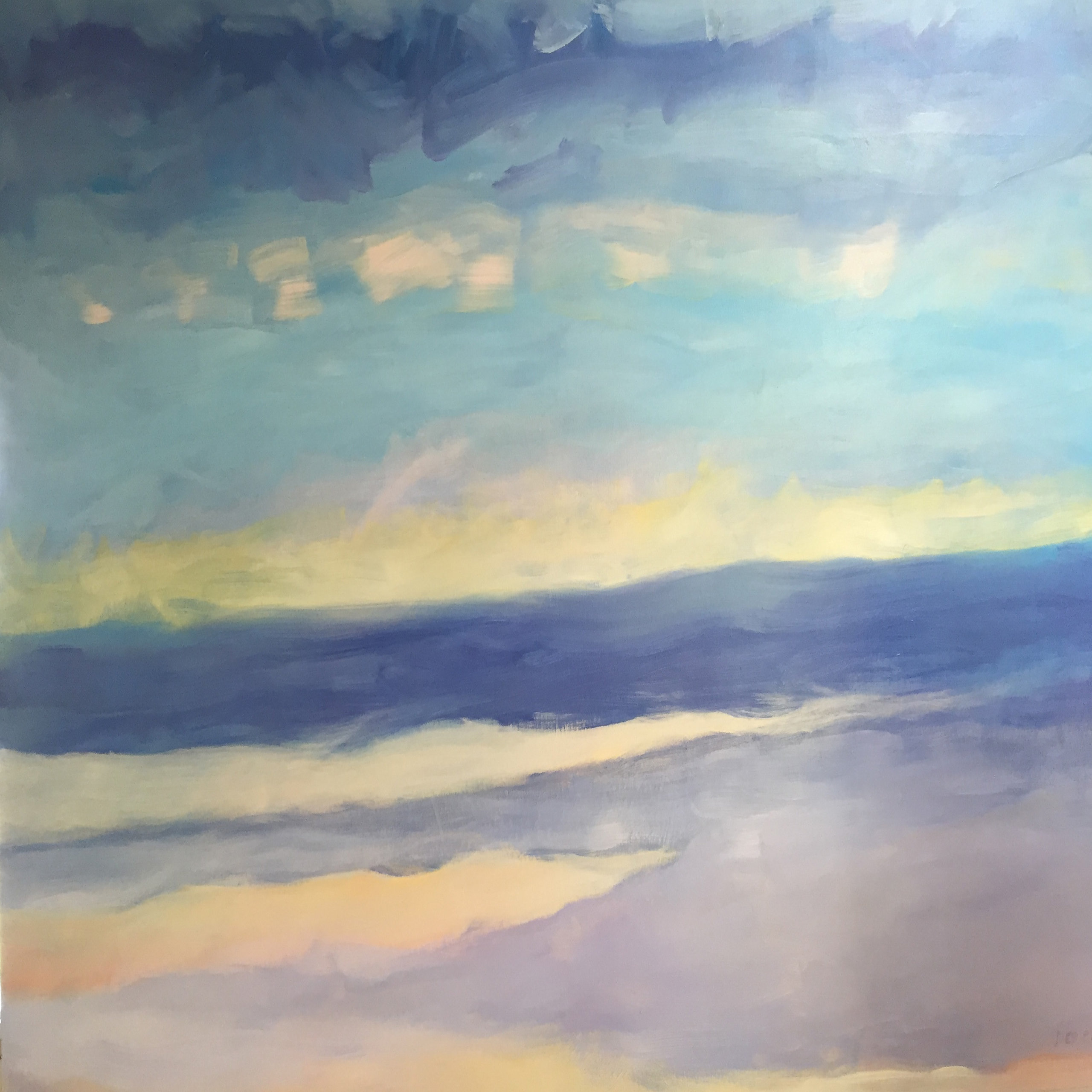 California Dawn Print on Canvas, 18x24 - Contemporary - Prints And ...