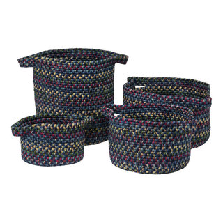 Colonial Mills Basket American Farmhouse Vintage Brick Round ...