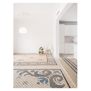 Espacios abiertos por Apeo Estructural. - Transitional - Dining Room ...