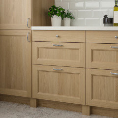 Bertch Kitchen Cabinets- Hickory in color Driftwood