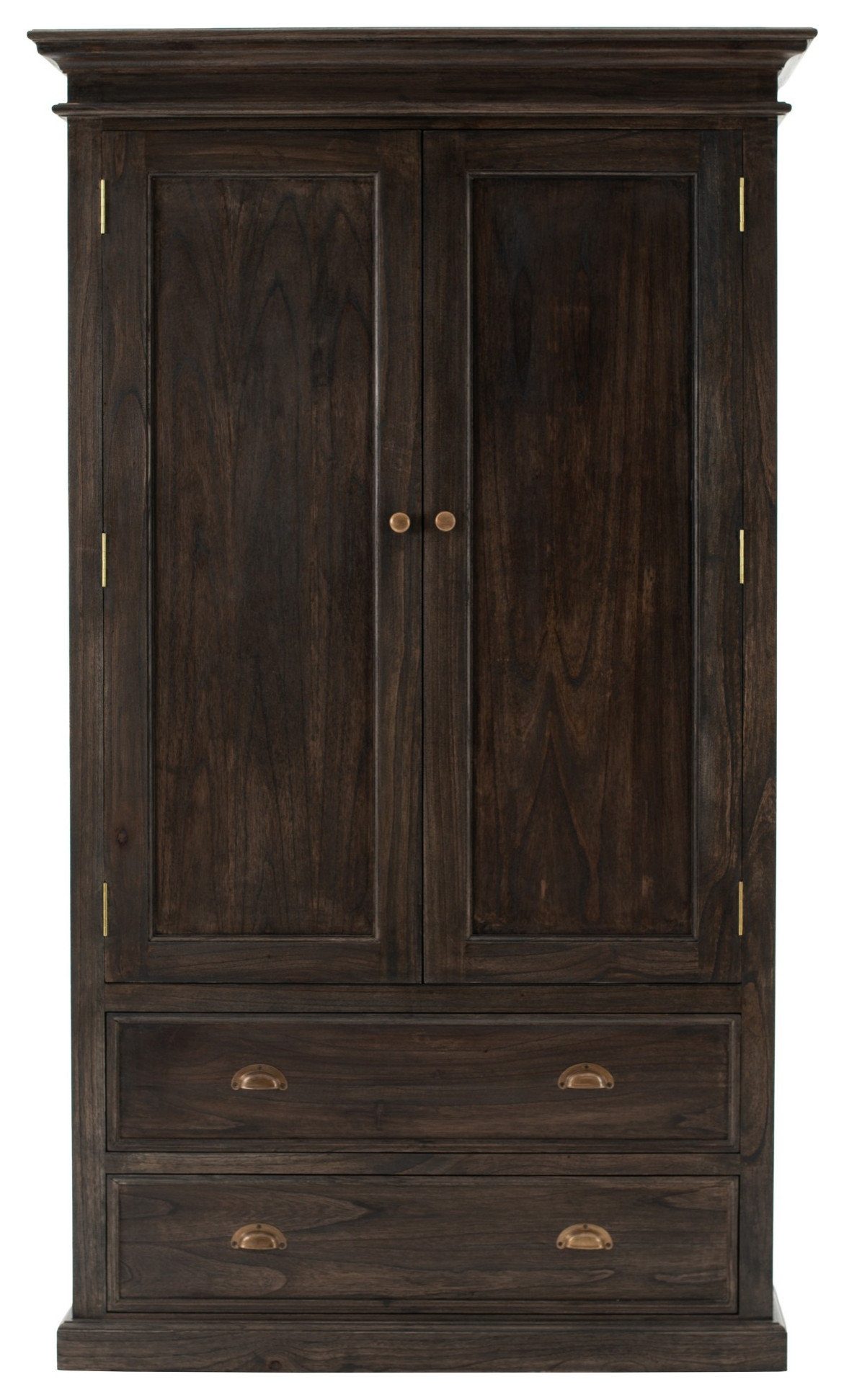 Black Wash Wardrobe - Traditional - Armoires And Wardrobes - by ...