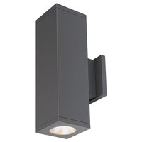 Cube Architectural 5" LED Wall-Light 40 Deg Beam 2700K 90 CRI, Graphite ...