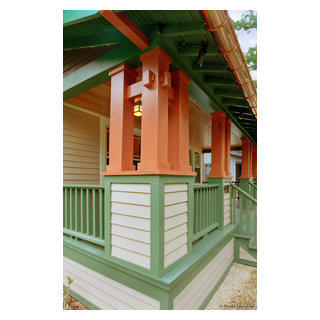 Custom Column Detail - Traditional - Veranda - Other - by Architectural ...