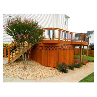 Custom Decks - Craftsman - Deck - Atlanta - by Beyond Decks | Houzz AU