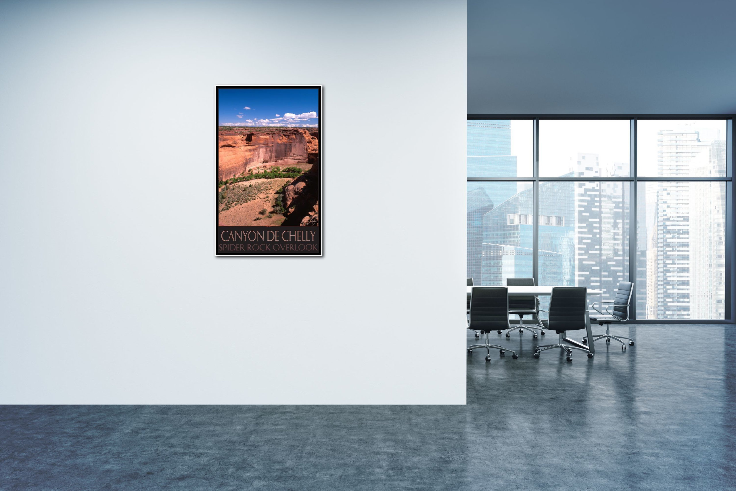 Ike Leahy Canyon De Chelly Spider Rock Overlook Art Print, 24"x36 ...