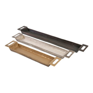 Danny Slim Trays, 3-Piece Set - Contemporary - Serving Trays - by ...