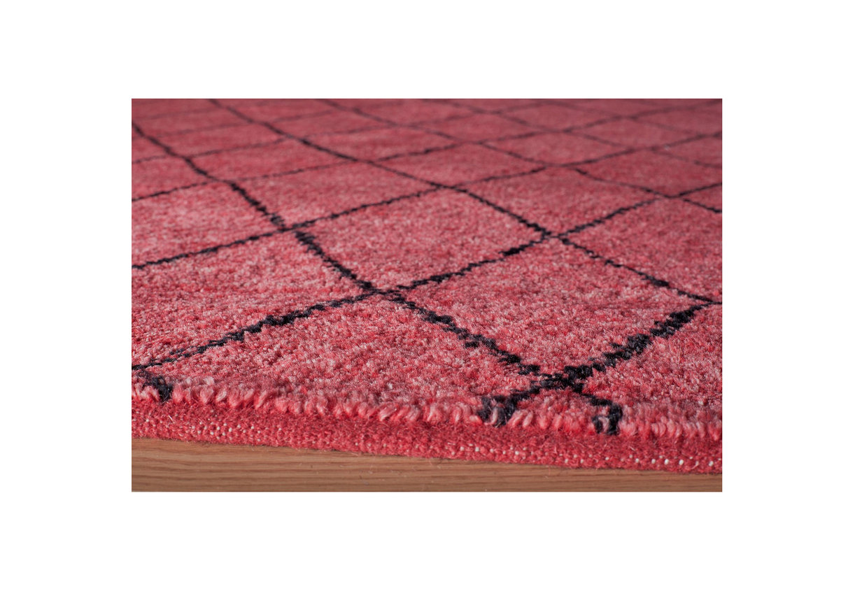 Momeni ATLAS ATL5 RED RUG, 5'x8' - Contemporary - Area Rugs - by ...