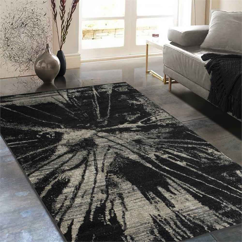 Allstar Rugs 5'x7' Rectangle Abstract Weathered Splatter Rug in ...