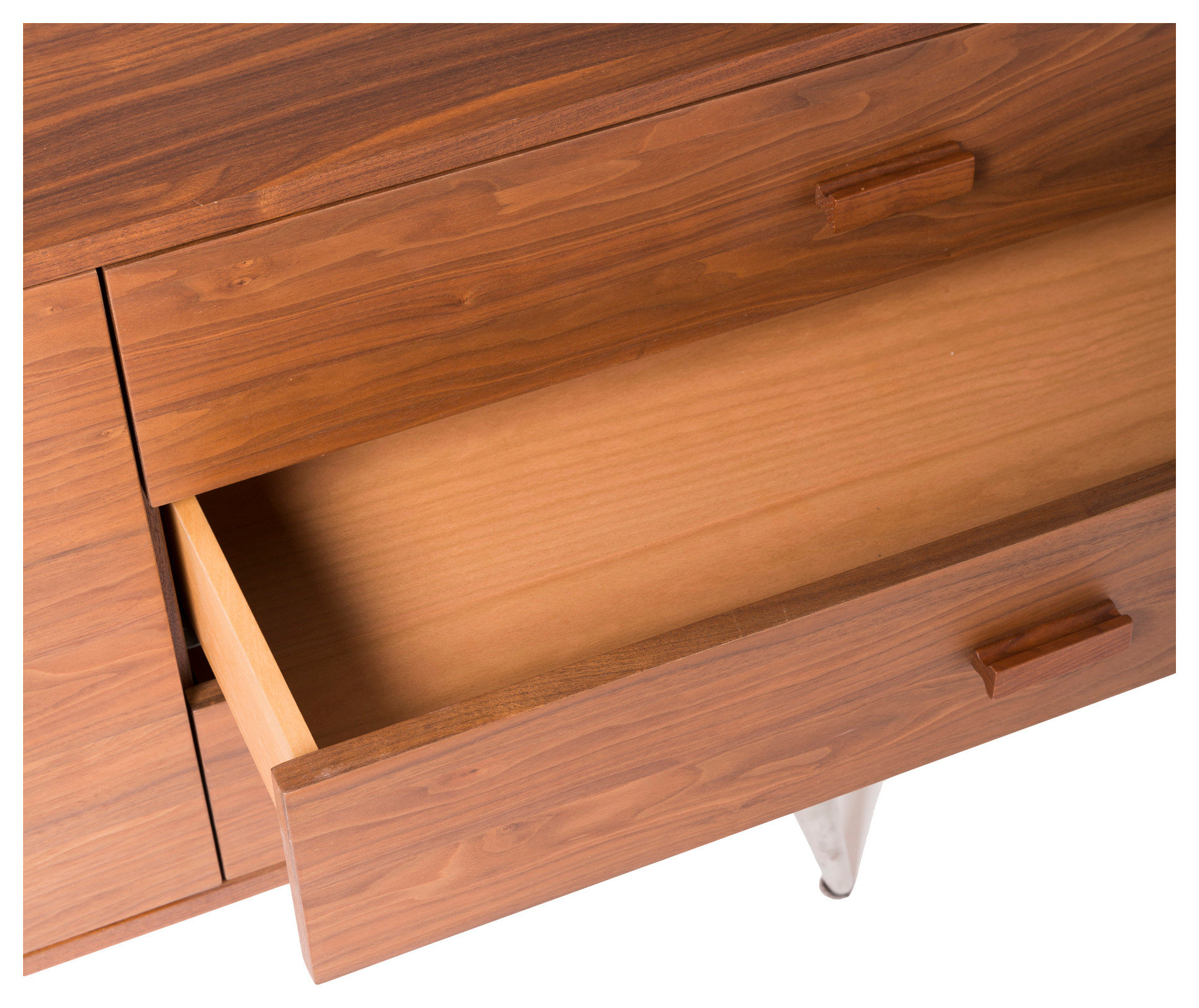 Sienna Sideboard Walnut Large - Midcentury - Buffets And Sideboards ...