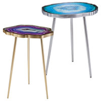 Kinior Accent Table - Purple - Contemporary - Side Tables And End ...