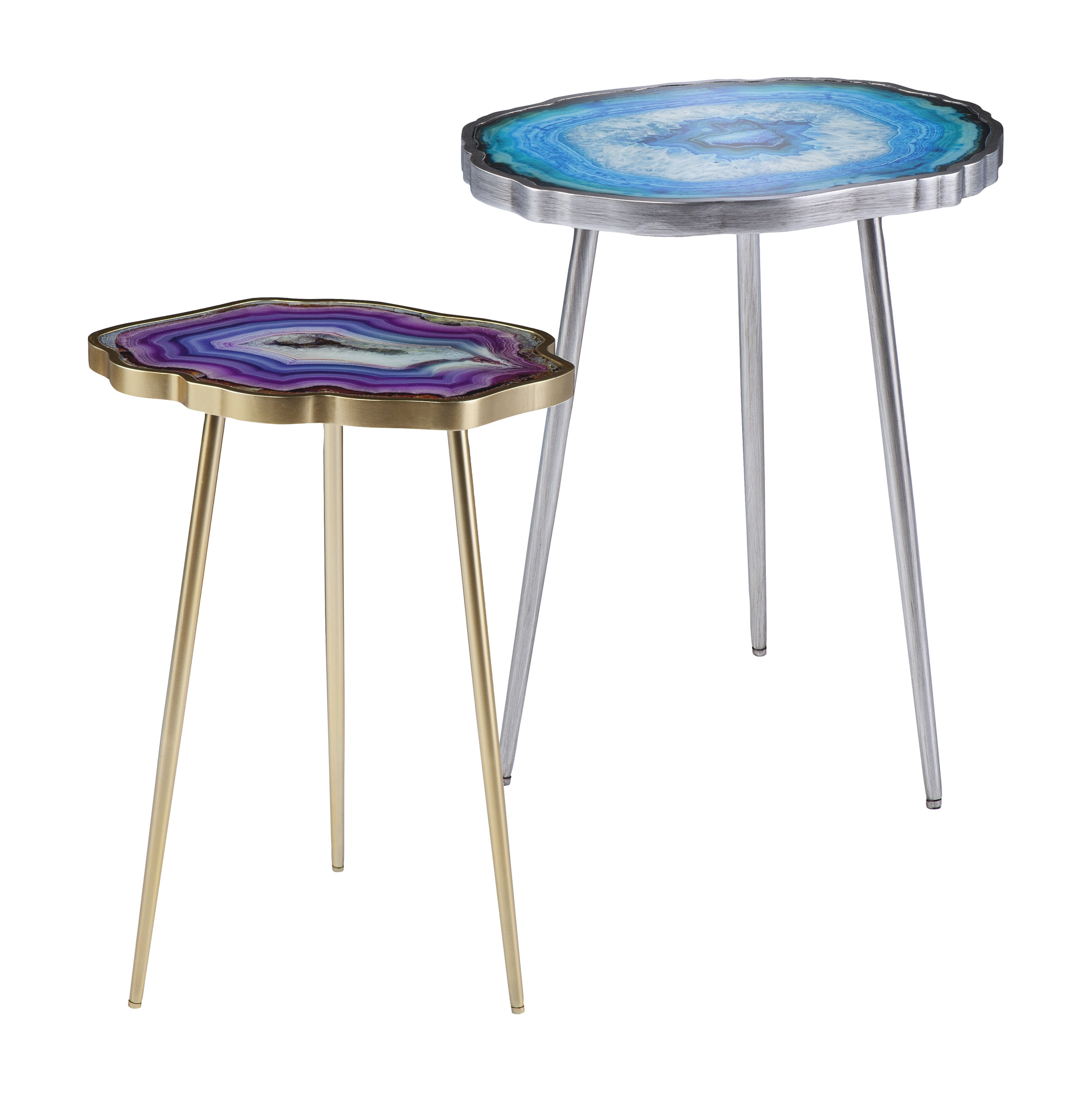 Kinior Accent Table - Purple - Contemporary - Side Tables And End ...