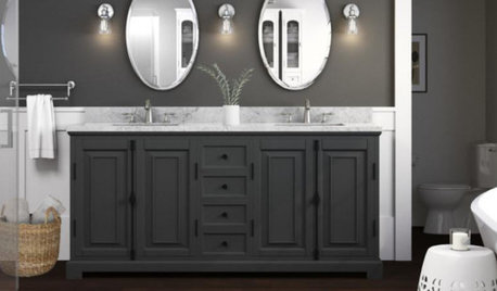 Off center vanity lights