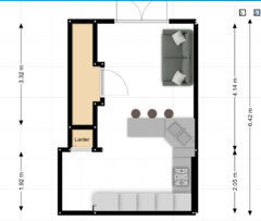 Position of hob in new kitchen | Houzz UK
