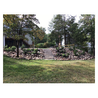 Inground Pool Fill In & Large Hardscape installation - Garten ...