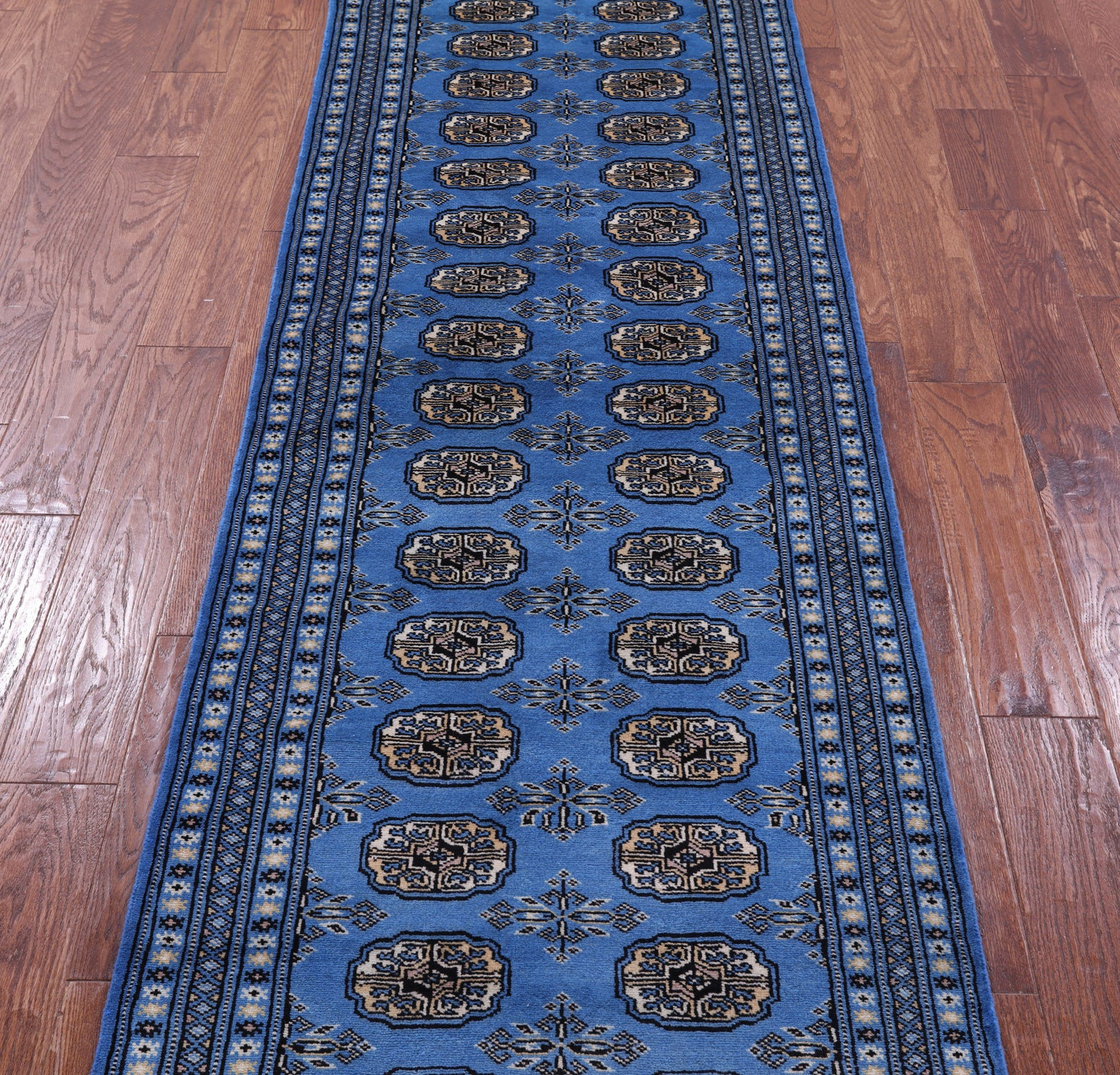 Silky Bokhara Handmade Wool Runner Rug 2' 7" X 8' 0" - Q21895, 2' 7" X ...