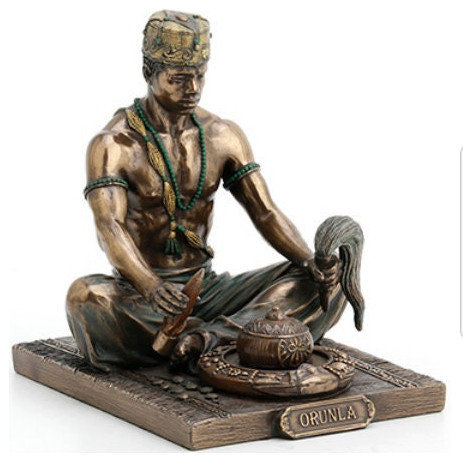 Orunla Figurine-God Of Wisdom, Destiny And Prophecy - Contemporary ...