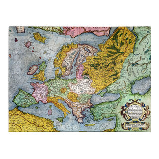 'Europe In the 1590s' Canvas Art by Gerardus Mercator, 14" x 19 ...