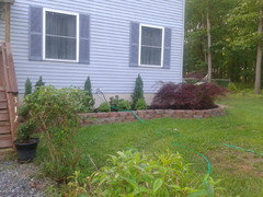 Boring Front Yard before and after!