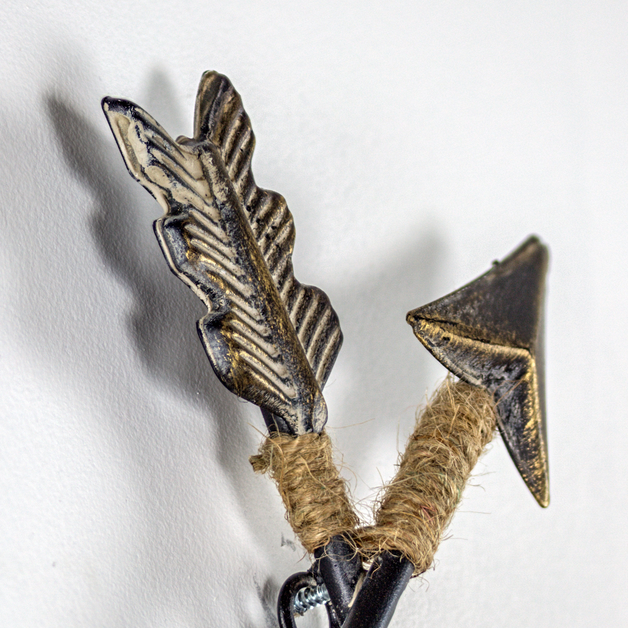 Metal Arrow Tee Pee Dreamcatcher - Southwestern - Metal Wall Art - by ...