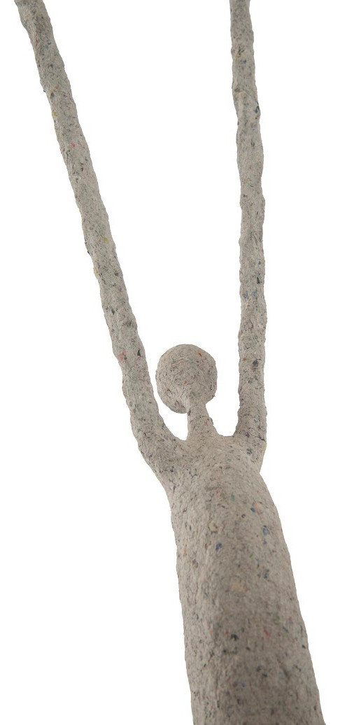 Human Sculpture, Hands Up, Paper Mache - Contemporary - Decorative ...