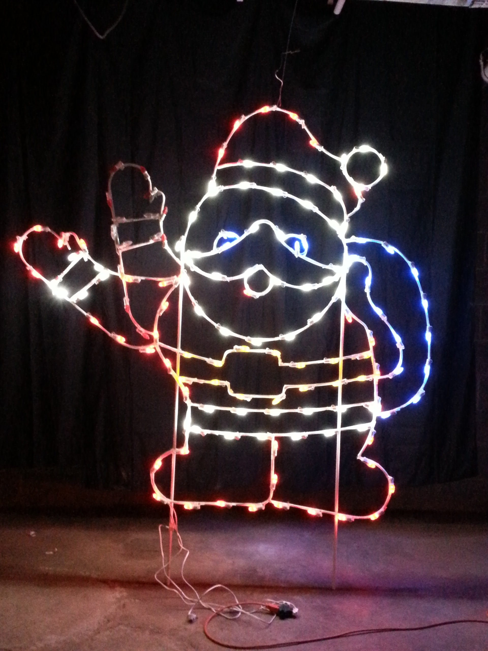 6' Animated Waving Santa - Contemporary - Holiday Lighting - by Queens ...