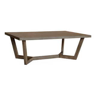 Tango Cocktail Table- Smoke Grey Oak - Transitional - Coffee Tables - by Mandalay Home ...