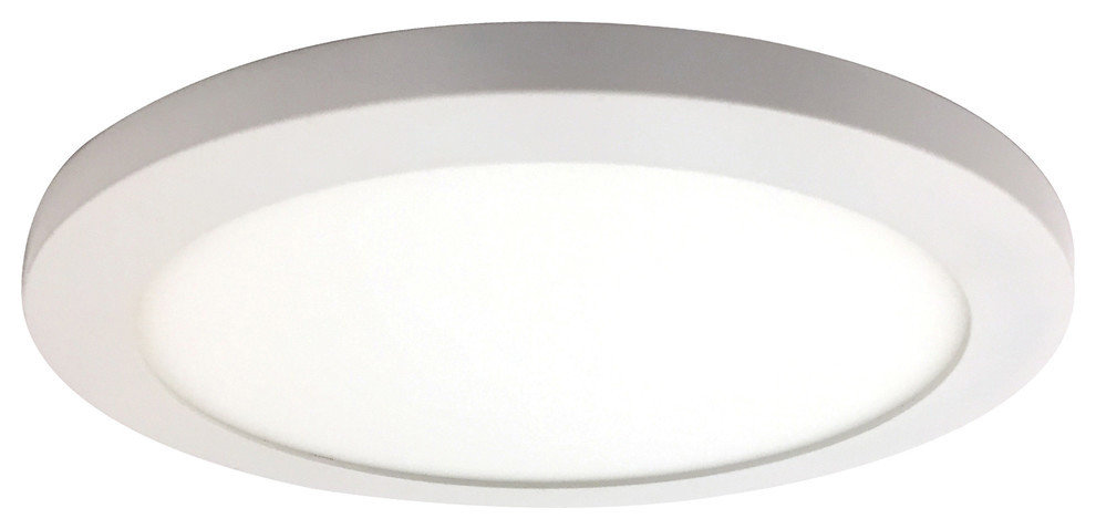 Access Lighting 20812LEDD Disc 10"W LED Flush Mount Drum Ceiling, 9.5 ...