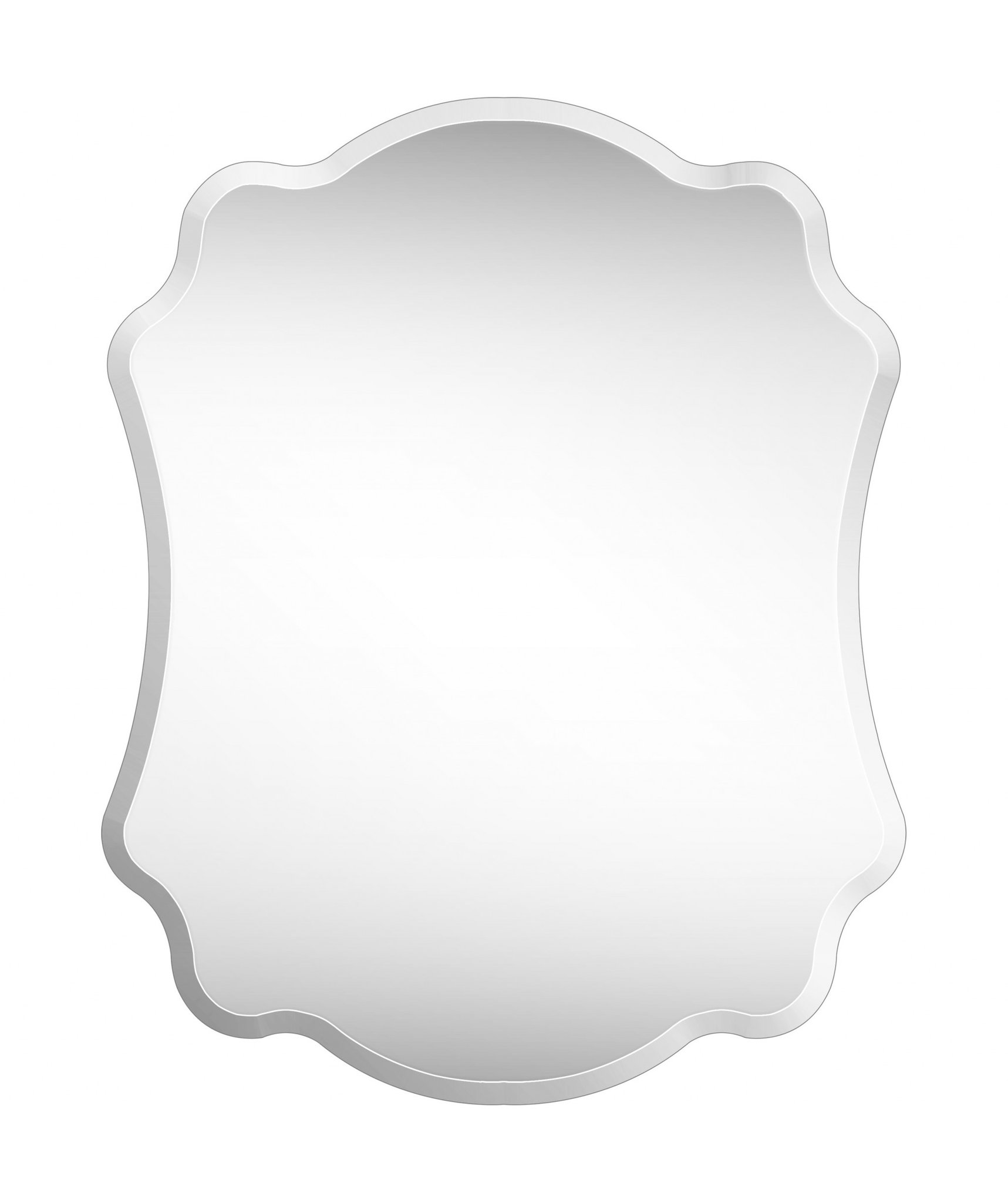 Scalloped Concave Glass Mirror - Contemporary - Wall Mirrors - by Ami ...