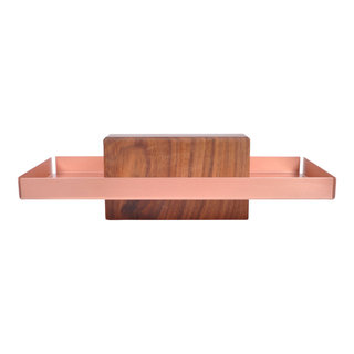 Talbot Pedestal Tray, Maple & White - Contemporary - Serving Trays - by ...