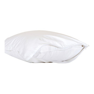 Tribeca Standard Pillow Protector, White - Contemporary - Pillow ...