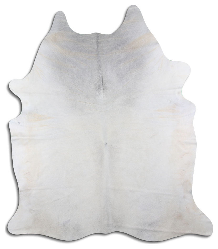 NATURAL HAIR ON Cowhide Rug DE GREY, 5'x7' to 6'x8' - Southwestern ...