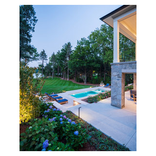 Lake Angelus Estate: Terrace - Modern - Pool - Detroit - by Zaremba ...