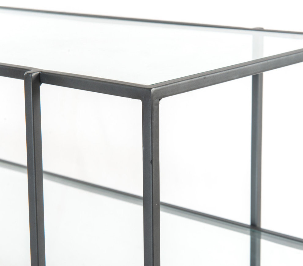 Byron Media Console - Industrial - Entertainment Centers And Tv Stands ...