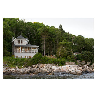 Spruce Point Cottage - Traditional - Exterior - Portland Maine - by ...
