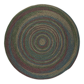Colonial Mills Worley Round Braided Rug, 11X11 - Contemporary - Area ...