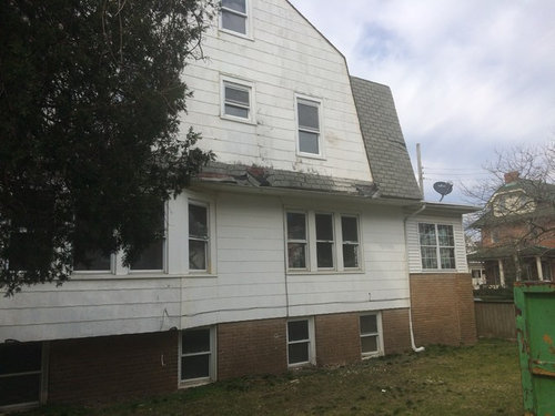 Design of Front entrance and Steps on Dutch Colonial