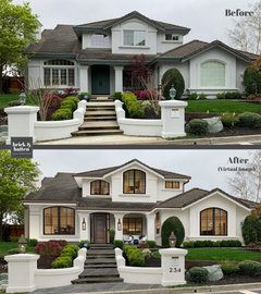 Paint exterior pop-outs a different color or not? | Houzz Forum