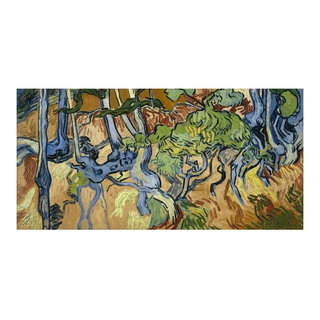 "Tree Roots And Trunks, 1890" Digital Paper Print by Vincent Van Gogh ...